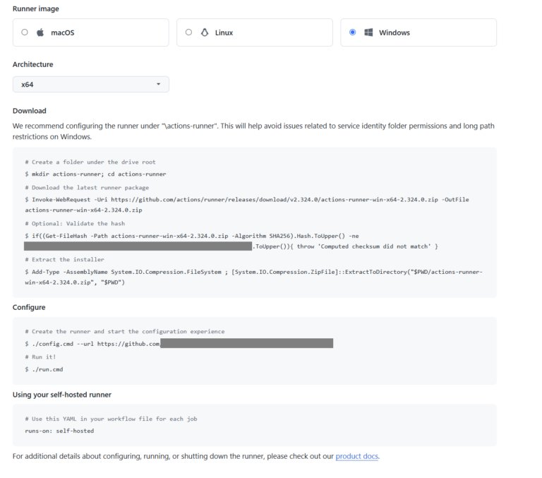 Adding a new runner to Github Actions – bydev / notes